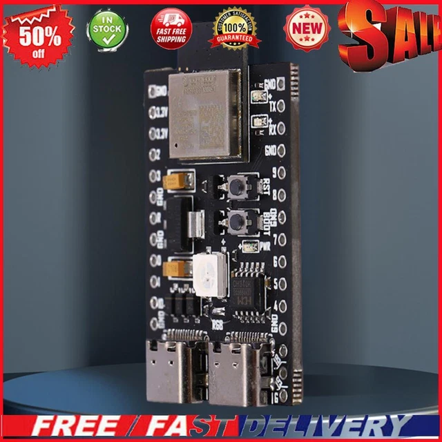ESP32/ESP32-S3/ESP32-C3 SCHEDA DI sviluppo dual type-C (ESP32-C3) EUR 7,44 - PicClick IT