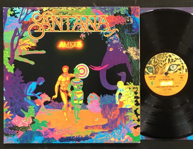 SANTANA AMIGOS LP 1976 Quasi Neuf EUR 14,99 - PicClick FR