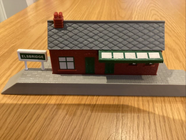 THOMAS & FRIENDS Trackmaster Elsbridge Station - Model Railway Scenery ...