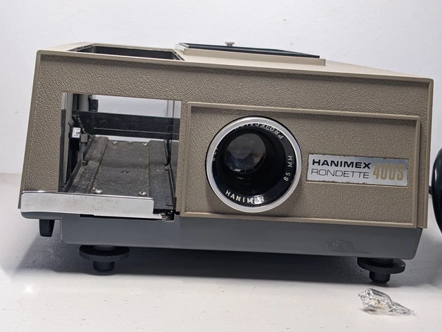 VINTAGE HANIMEX RONDETTE 400S 35mm Colour Slide Projector Made In ...