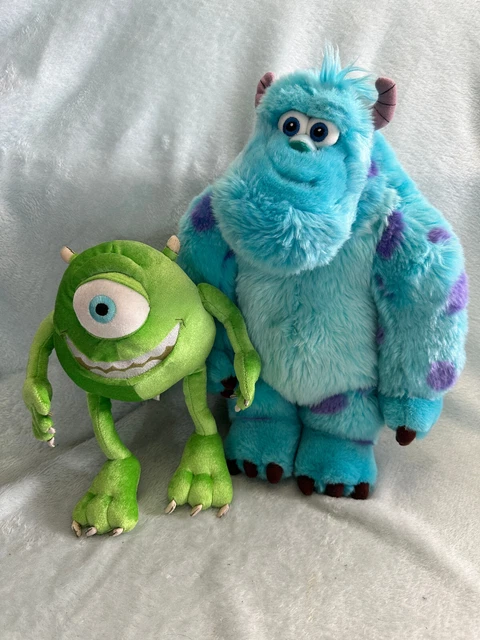 DISNEY PIXAR MONSTERS Inc Mike and Sulley Sully soft toy plush bundle £ ...