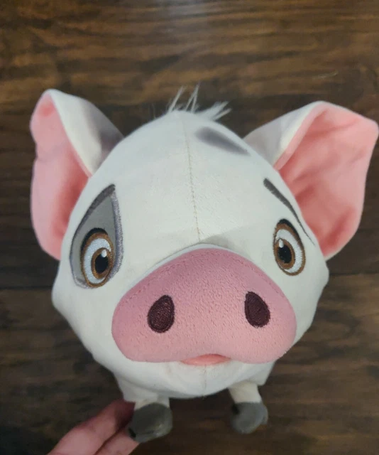 DISNEY STORE GENUINE Authentic Moana Pet Pig Pua Plush Stuffed Animal ...