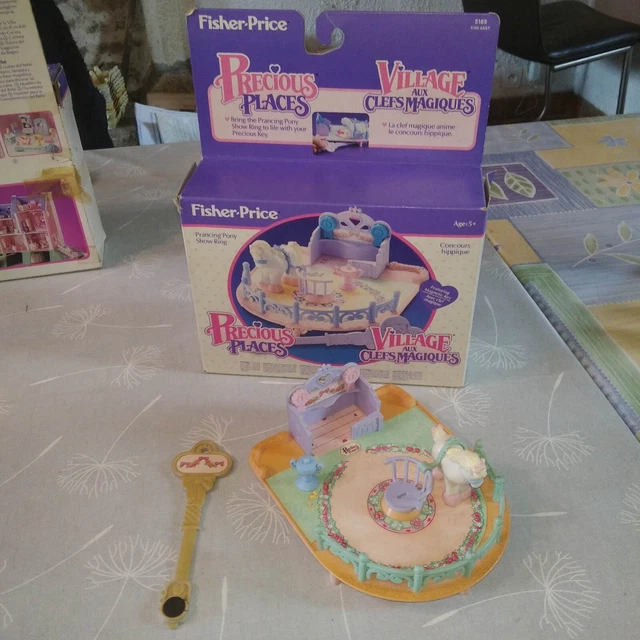 PRECIOUS PLACES VILLAGE aux clefs magiques FISHER PRICE 1988 - PONY SHOW RING EUR 19,00 ...