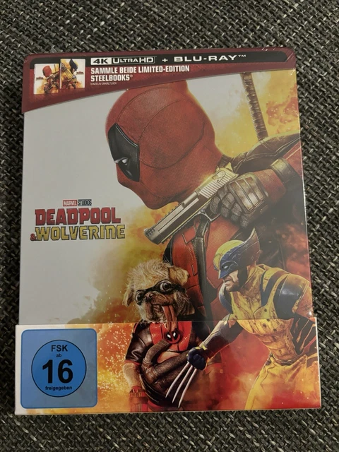 DEADPOOL & WOLVERINE - 4K Ultra HD Steelbook Motiv Deadpool # UHD+BLU-RAY-NEU EUR 39,00 ...
