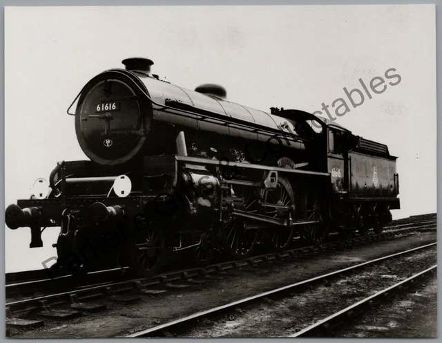 BR STEAM TRAIN Locomotive Fallodon No 61616 British Railway Photograph ...