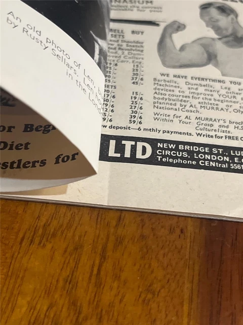 HEALTH & STRENGTH bodybuilding muscle magazine BILL PEARL 8-66 £11.83 ...