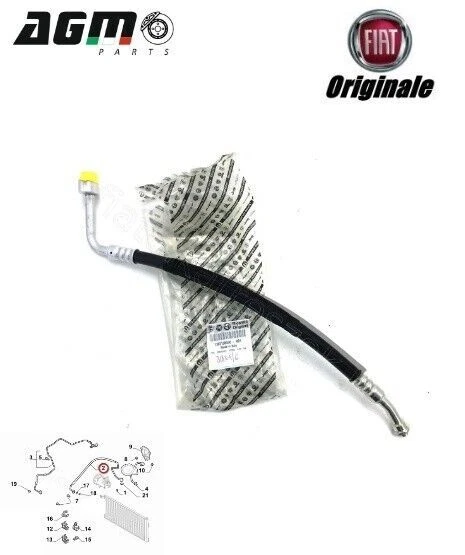 TUYAU FLEXIBLE CLIMATISATION Original Fiat Ducato 2.3 Multijet 1382138080 EUR 139,47 - PicClick FR