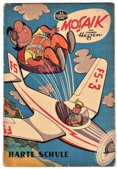 DDR COMIC MOSAIK Original Hannes Hegen Digedags Heft Nr. 36 – November ...