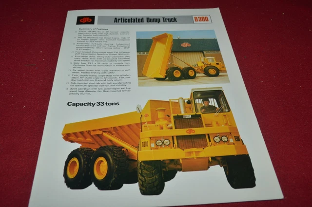 CATERPILLAR CAT D550 Articulated Dump Truck Brochure FCCA EUR 24,78 ...