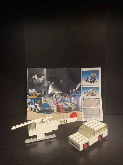 LEGO VINTAGE LEGOLAND Set 460 Rescue Units Helicopter Stickers Near ...