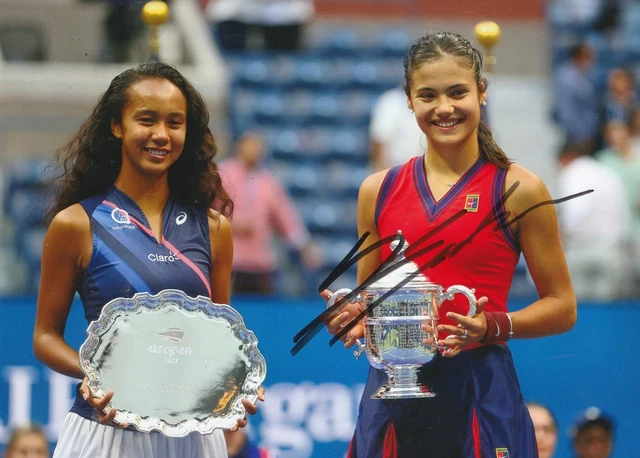 EMMA RADUCANU SIGNED Autographed EUR 38,99 - PicClick FR