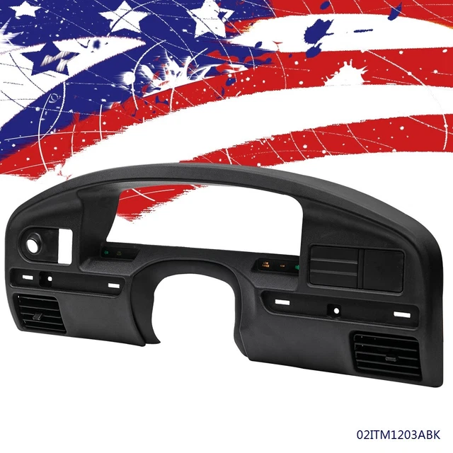 FIT FOR 94-97 Ford F150 F250 F350 Dashboard Panel Bezel Instrument ...