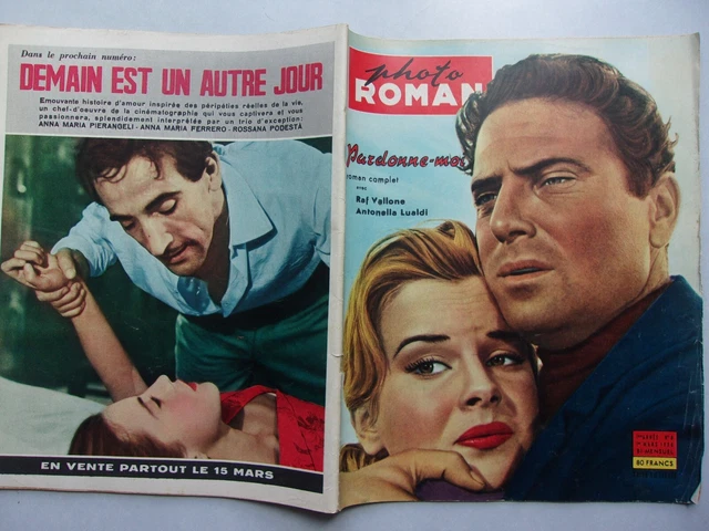 PHOTO ROMAN " Pardonne-moi " Raf Vallone-Antonella Lualdi-Tamara Lees ...