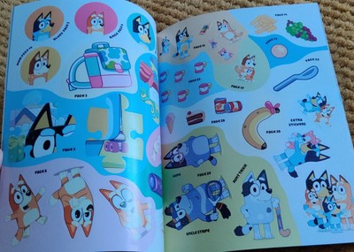 BLUEY: MEET BLUEY! Official Sticker and Activity Book *NEW* £4.50 ...