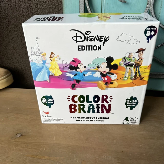 DISNEY EDITION COLOR Brain Guessing Game For Kids & Families New £9.54 ...