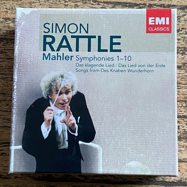 MAHLER, THE COMPLETE Symphonies, Simon Rattle [14x CD] £20.00 - PicClick UK
