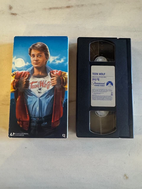 TEEN WOLF VHS 1986 Atlantic Releasing / Paramount Home Video RARE £44. ...