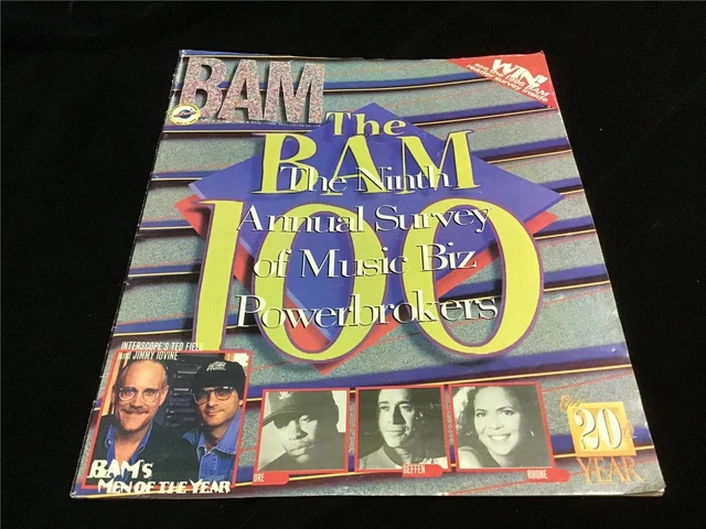 BAM MAGAZINE MAY 3, 1996 BAM 100:The 9th Annual Survey of Music Biz ...