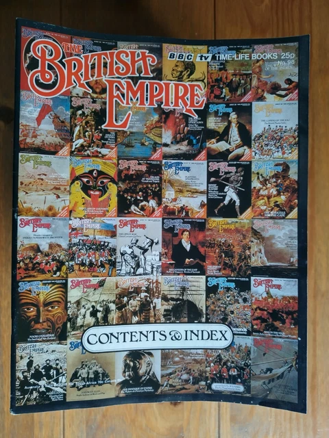 THE BRITISH EMPIRE Complete Collection 98 Editions 1972 BBC Time Life ...