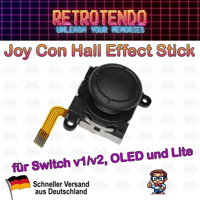 JOY CON ANALOG / Hall Effect Stick Nintendo Switch OLED Lite Thumbstick ...