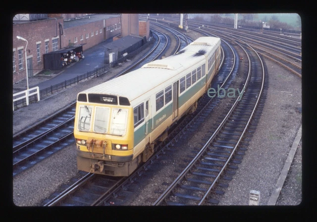 ORIGINAL 35MM SLIDE - Class 141 'Pacer' DMU arrives at York c.1989. £3. ...