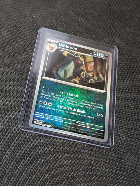 UMBREON MASTERBALL POKEMON Prismatic Evolution 059/131 Master Ball ...