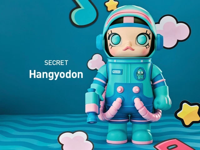 POP MART MEGA Collection 400 Space Molly Hangyodong Sanrio Confirmación de... EUR 552,43 ...