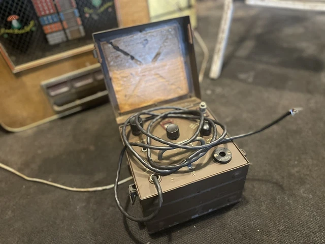 WW2 BRITISH ARMY MILITARY RADIO WIRELESS SET 1940s £34.99 - PicClick UK