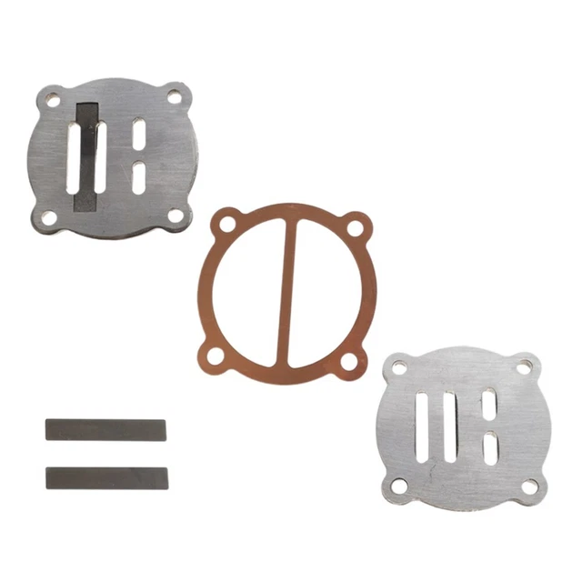 PLAQUE DE VANNE métallique pour machine sans huile/huile compresseur d'air 62 m EUR 28,32 ...