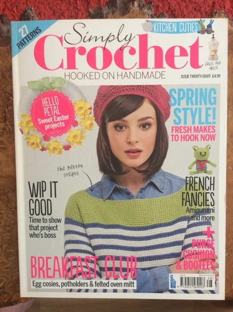 CROCHET PATTERNS.SIMPLY CROCHET magazine.Issue 28.hats.egg cosies ...