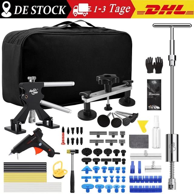 70TLG AUSBEULWERKZEUG AUTO Beulen Reparatur Set Dellenlifter Ausbeul ...