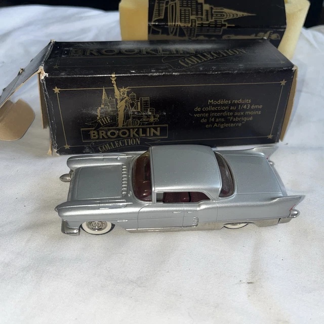 BROOKLIN MODELS N°27 1957 cadillac eldorado brougham silver Avec Boîte ...