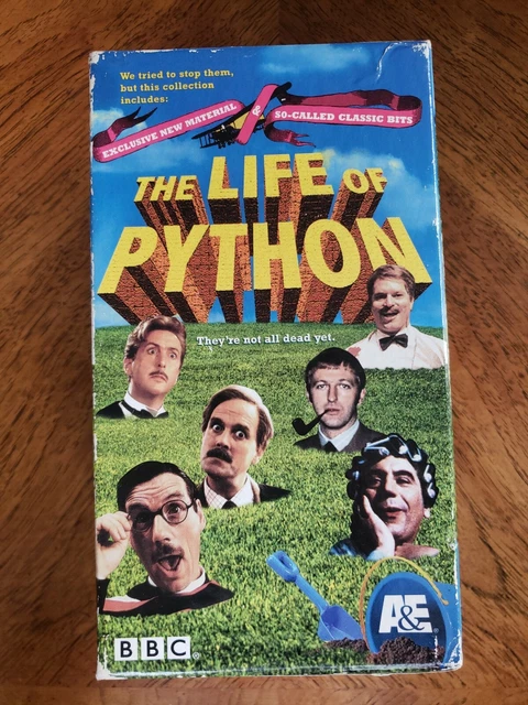 MONTY PYTHON: THE Life of Python - Boxed Set (VHS, 2000, 3-Tape Set) £7 ...