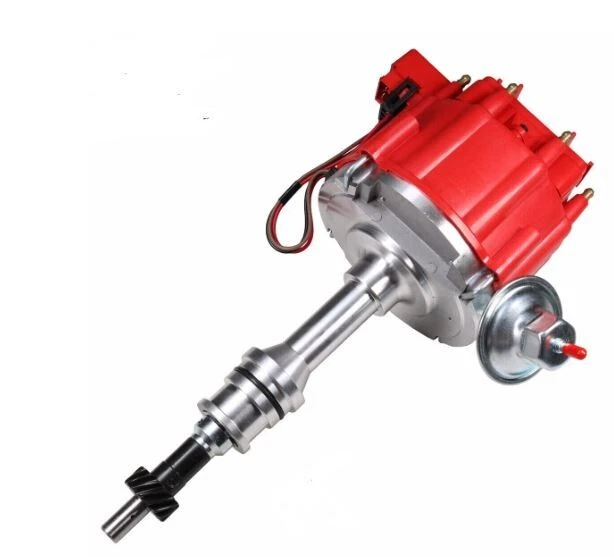 SMALL BLOCK FORD 351W HEI Distributor 65k Coil Ready to Run Red Cap ...
