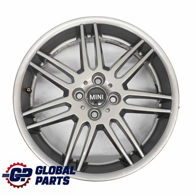 MINI COOPER R50 R53 R55 R56 Gris Jante 17" 7J ET:48 Double Spoke 99 ...