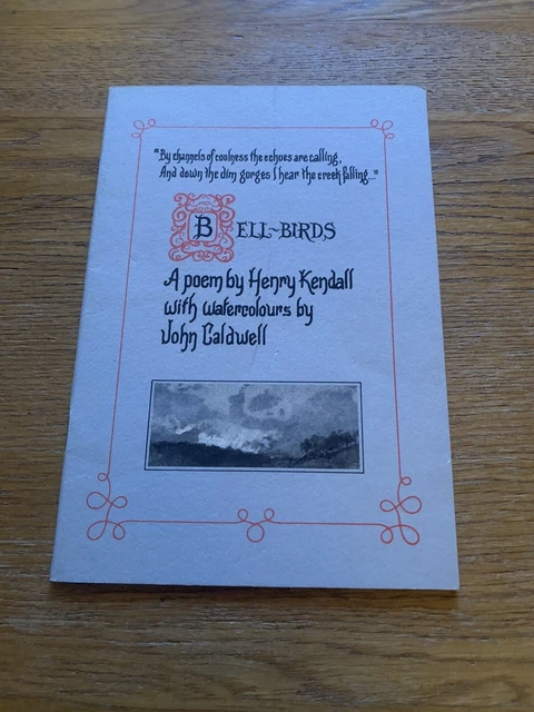 Bell Bird Poem By Henry Kendall FOR SALE! - PicClick UK