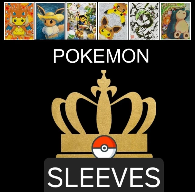 POKEMON CARD SLEEVES: 250 Individual designs with combined postage. £0. ...