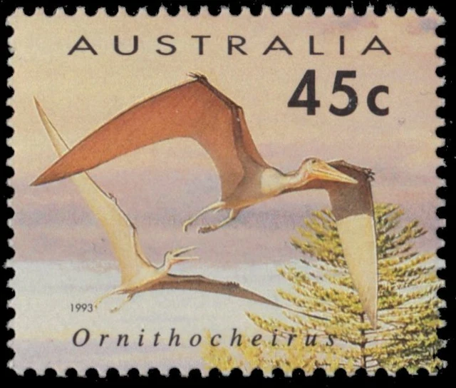 AUSTRALIA 1342 - Prehistoric Animals "Ornithocheirus" (pf21012) £0.83 ...