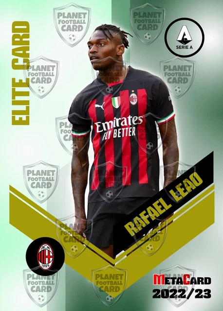 RAFAEL LEAO, AC Milan . Elite Card. 2022/2023. Custom Card Football ...