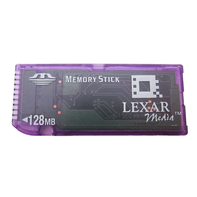 LEXAR MEMORY STICK 128MB Genuine Card for Sony Cybershot /HandyCam ...