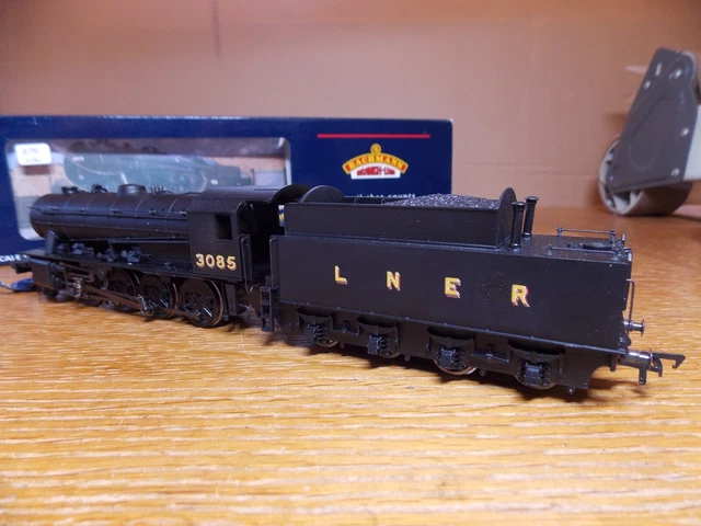 BACHMANN 32-254 LNER 07/WD CLASS 2-8-0 LOCO No 3085 LNER Black Livery ...