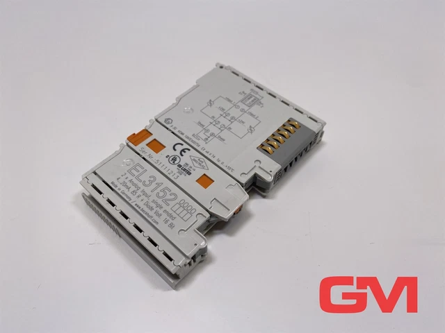 BECKHOFF 2-CHANNEL ANALOG Input EL3152 EtherCAT Terminal Analog Input Terminal £403.72 - PicClick UK