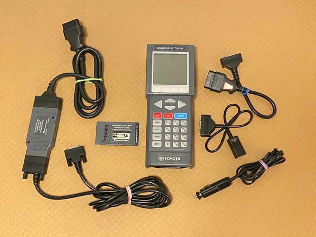 TOYOTA DIAGNOSTIC TESTER Tool Vetronix Mastertech Scanner TECH 1 w/Card ...