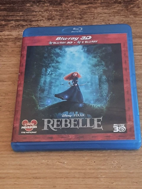COMBO BLU RAY 3D + 2D Rebelle (Disney, Pixar) EUR 16,95 - PicClick FR