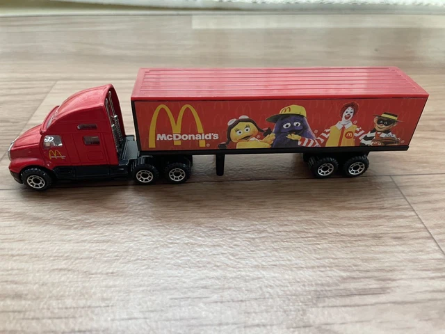 MAC MCDONALD'S TRUCK Trailer Toy Minor Scratches Like Condition Rare ... MAC MCDONALD'S TRUCK Trailer Toy Minor Scratches Like Condition Rare ...