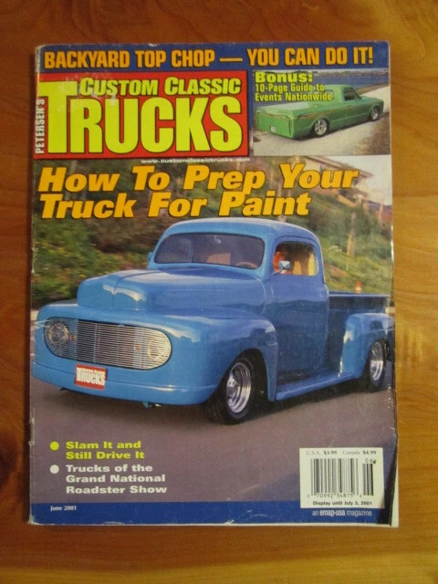 MAGAZINE CUSTOM CLASSIC Trucks June 2001 Great *** Must See ** EUR 2,48 ...
