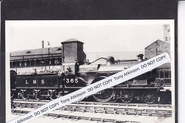 LMSR / EX Mr -2P 4-4-0 No. 365 @ Nottingham - Vintage Image - # L11925 ...