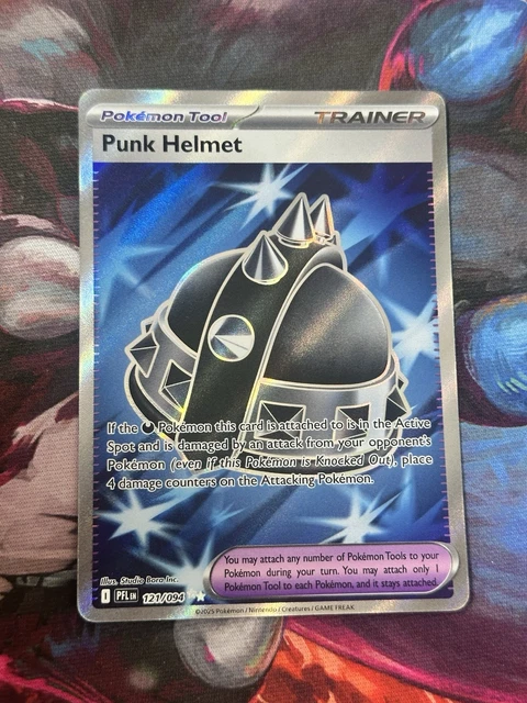 PUNK HELMET 121/094 ME02: Pokemon Phantasmal Flames Ultra Rare En £1.79 ...