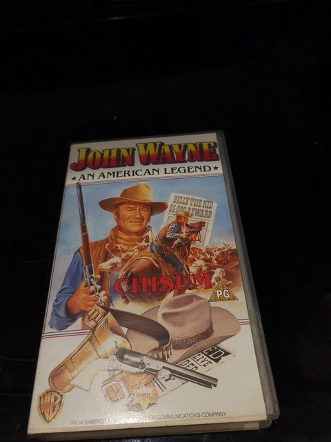 JOHN WAYNE CHISUM VHS £1.16 - PicClick UK