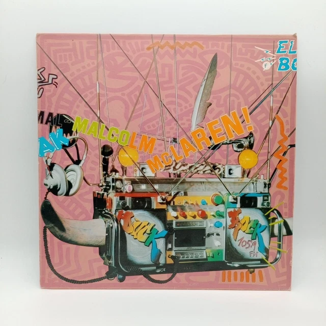 MALCOM MCLAREN 🎶 Duck Rock 🎶 Vinile 12" Stampa Italiana (Charisma 1983 ...